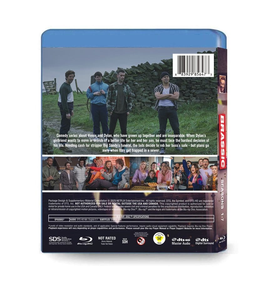 Brassic Series 1-7 (2019-2025) 4-Disc Set Blu-ray - Complete Collection ...