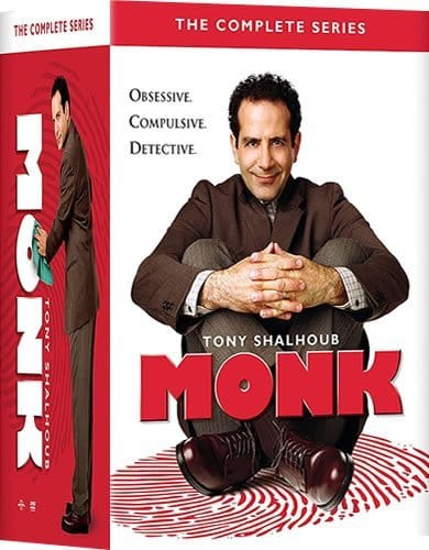 Monk Complete Seasons 1-8 (2002-2009) 32-Disc Set DVD - Detective ...