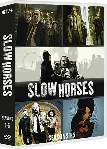 Slow Horses Series 1-5 (2022-2025) 10-Disc Set DVD - Complete ...
