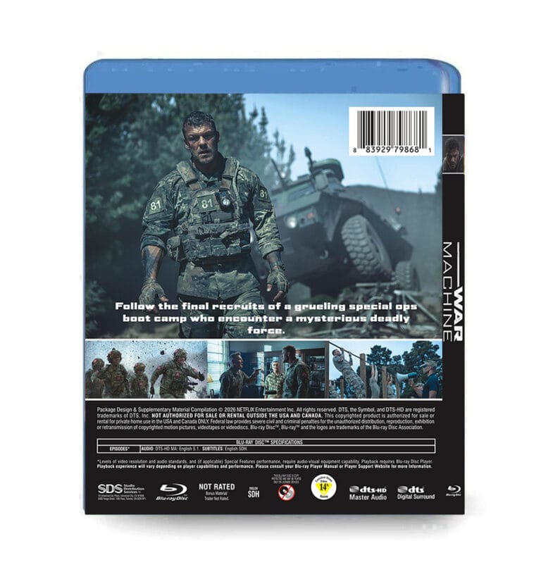 War Machine (2026) 1-Disc Set Blu-ray - Sci-Fi Action Thriller ...
